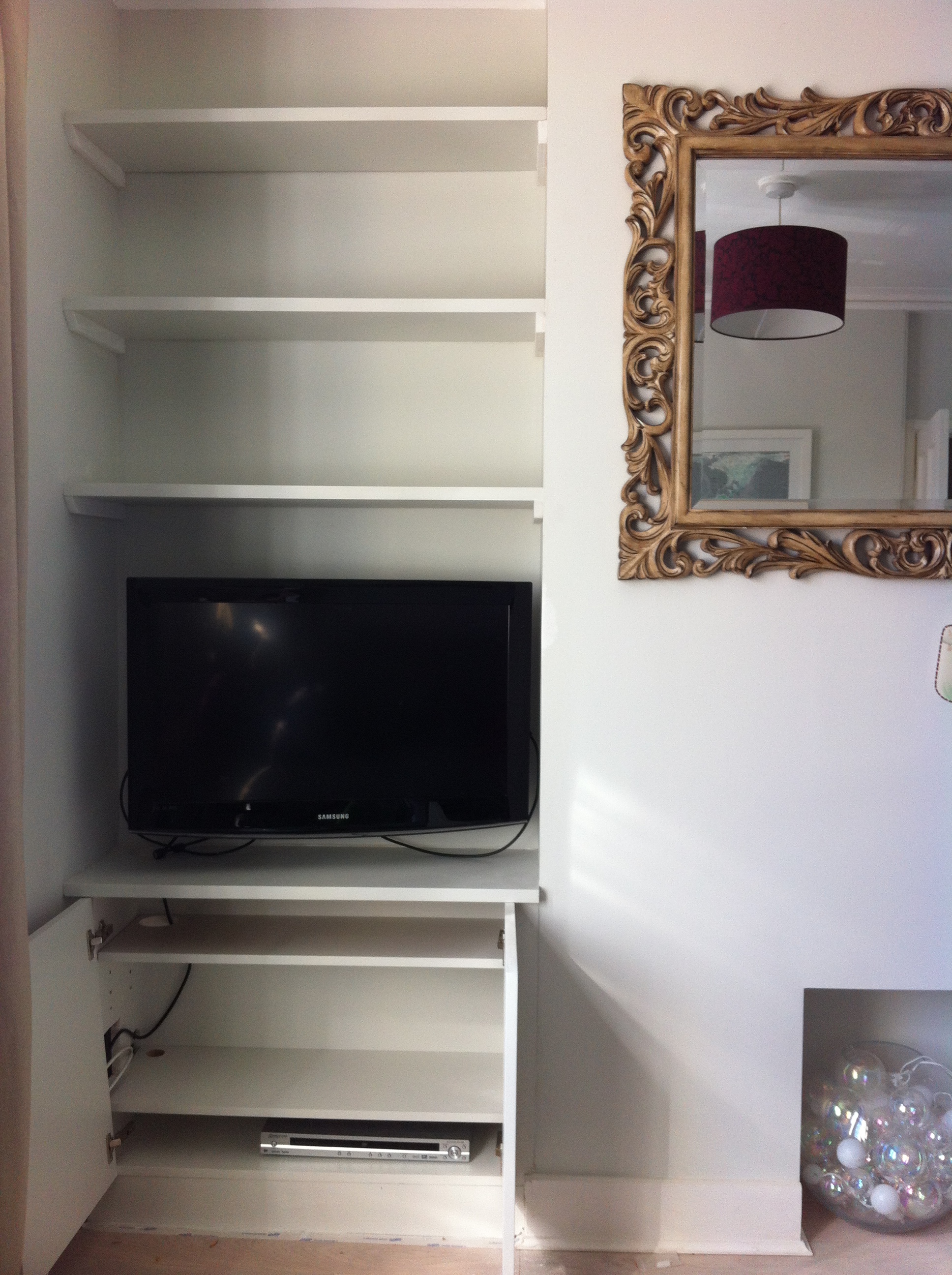 Fitted wardrobes, shelving, tv unit, Stoke Newington, N16 – Gill Murphy ...